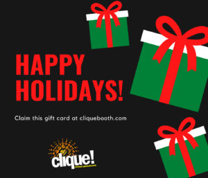 Holiday Gift Card – Clique Booth